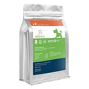 MON2SUN Dog Treats, Triple Flavor 6 Inch Chicken Liver Chicken Duck and Chicken Wrapped Rawhide Sticks, Teeth Cleaning Dog Snacks for Medium Dogs, 17.6 oz (10 Count-Pack of 1)