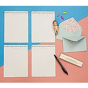 SCStyle 32 Cute Kawaii Lovely Special Design Writing Stationery Paper with 16 Envelope - 32 Letter paper (7.1x5.2 inch) by SCStyle