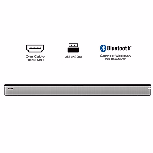 BINNIFA Sound Bar for TV,Sound Bar, Soundbar for TV, Wired&Wireless Bluetooth 5.0 Speakers for TV,HDMI/Opt/Aux/USB, 32 inch,Wall Mountable Easy Set,Surround Sound System for TV&Home Theater