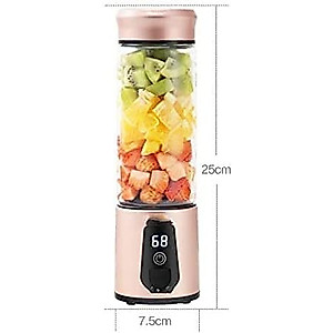 MXJCC Blender, Personal Blender for Shakes and Smoothies Juice Blender Speeds, Smoothie Blender ， Bottles for Ice, Smoothie, Milkshake