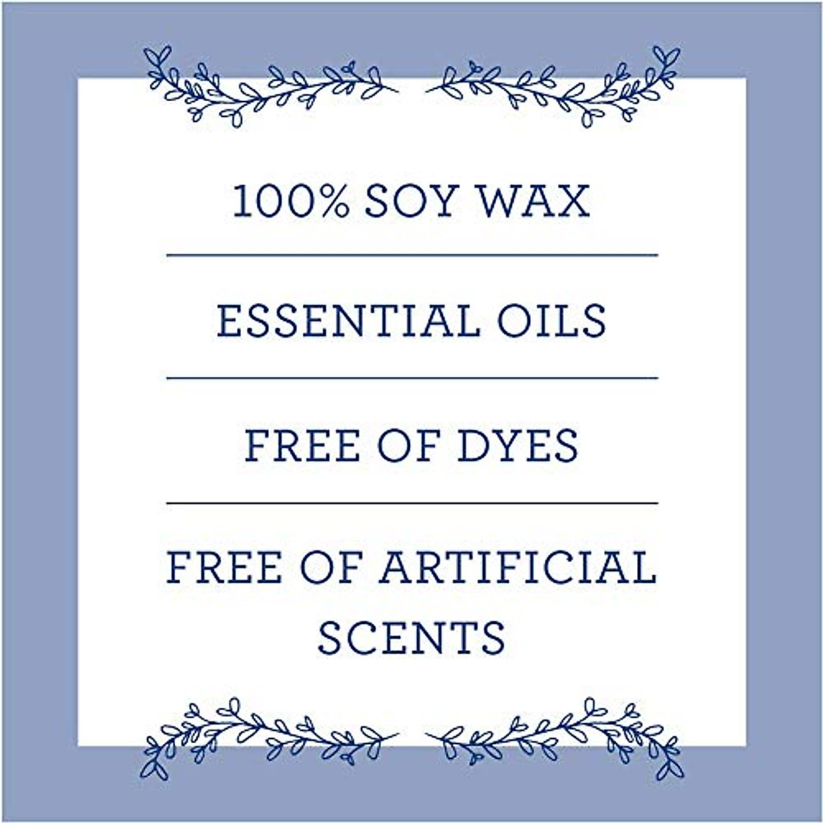 Our Own Candle Company Soy Wax Aromatherapy Candle, Simply Peppermint, 6.5 Ounce