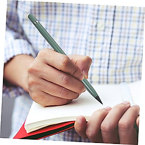 Ciieeo 4 Pcs Pencil Forever Pen Erasable Signing Pen Paint Black Ink Stylus Funny Pens Black Office Supplies Inkless Pen Drafting Supplies With Eraser Drawing Pen Metal Child