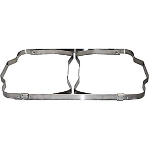 Tiger Chef Chafing Dish Buffet Set - Chaffing Dishes Stainless Steel - Chafers and Buffet Warmer Set with Disposable Half Size Pans, Slotted Spoon and Folding Frame- Food Warmers for Parties Buffets