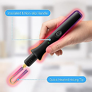 Hot Wire Foam Cutter, 4 in 1 Electric Hot Knife Foam Cutting Tool, 100-240v / 18w Styrofoam Cutter with Marker Pen