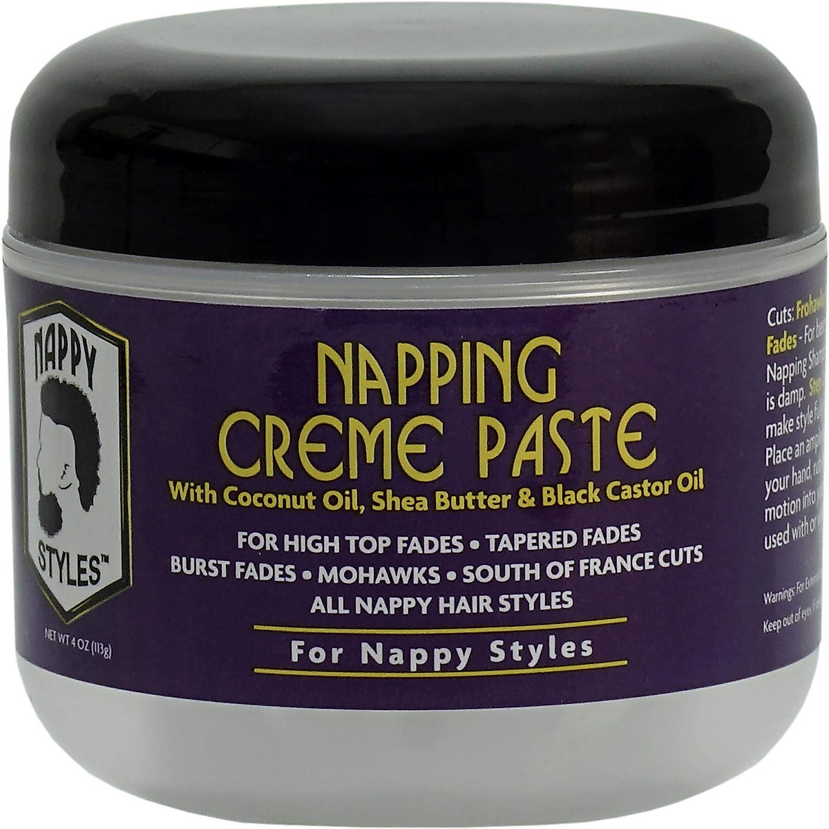 Nappy Styles Napping Creme Paste 4Oz (Pack of 2)