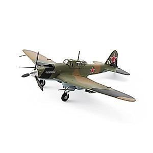 1/72 Scale Military Fighter Airplane ，IL-2M3 Attacker Aircraft WW2 Model Plane USSR Military Models #24 Trumpeter 36412 for Commemorate Collection