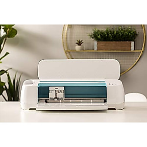 Cricut Maker - Smart Cutting Machine - With 10X Cutting Force, Cuts 300+ Materials, Create 3D Art, Home Decor & More, Bluetooth Connectivity, Compatible with iOS, Android, Windows & Mac, Blue