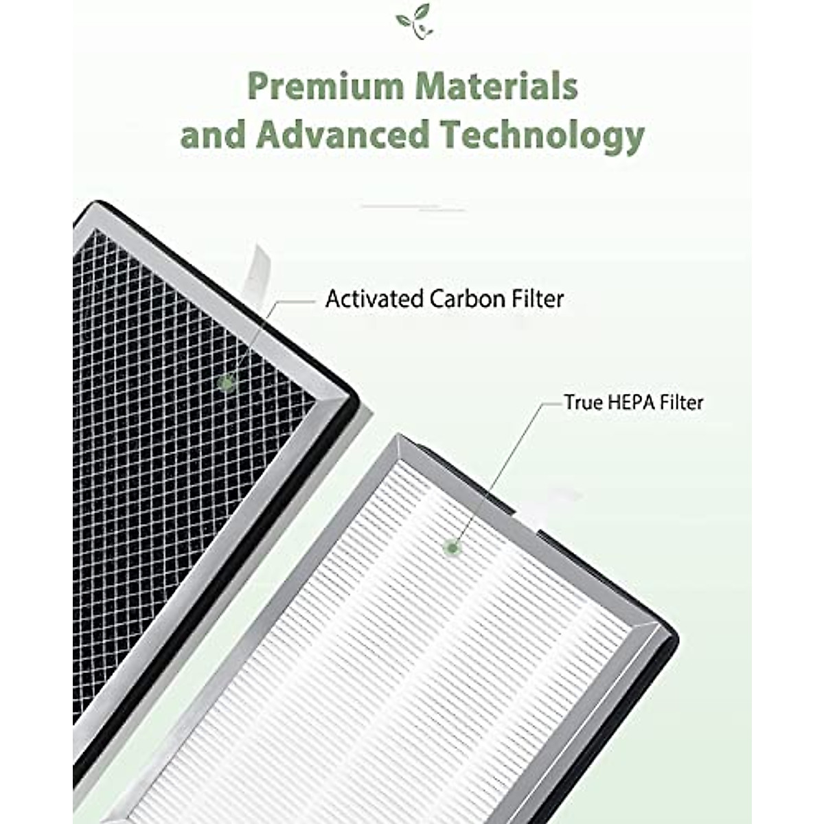 Future Way Replacement Filter for Air Purifier S1/W1/B1, 3 in 1 with Pre-filter, H13 True HEPA & Activated Carbon Filter, 4-Pack