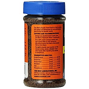 Zoo Med Aquatic Newt Food, 2-Ounce