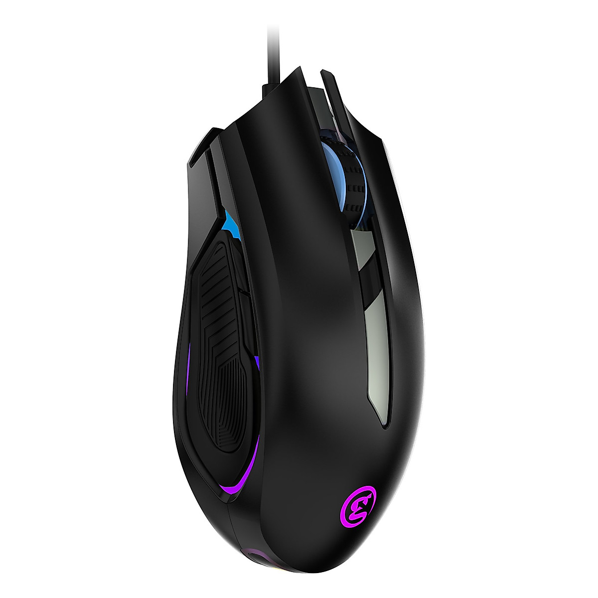 GameSir GM100 Gaming Mouse Wired Ergonomic Game USB Computer Mice RGB Gamer 6 Buttons Desktop Laptop PC Gaming Mouse