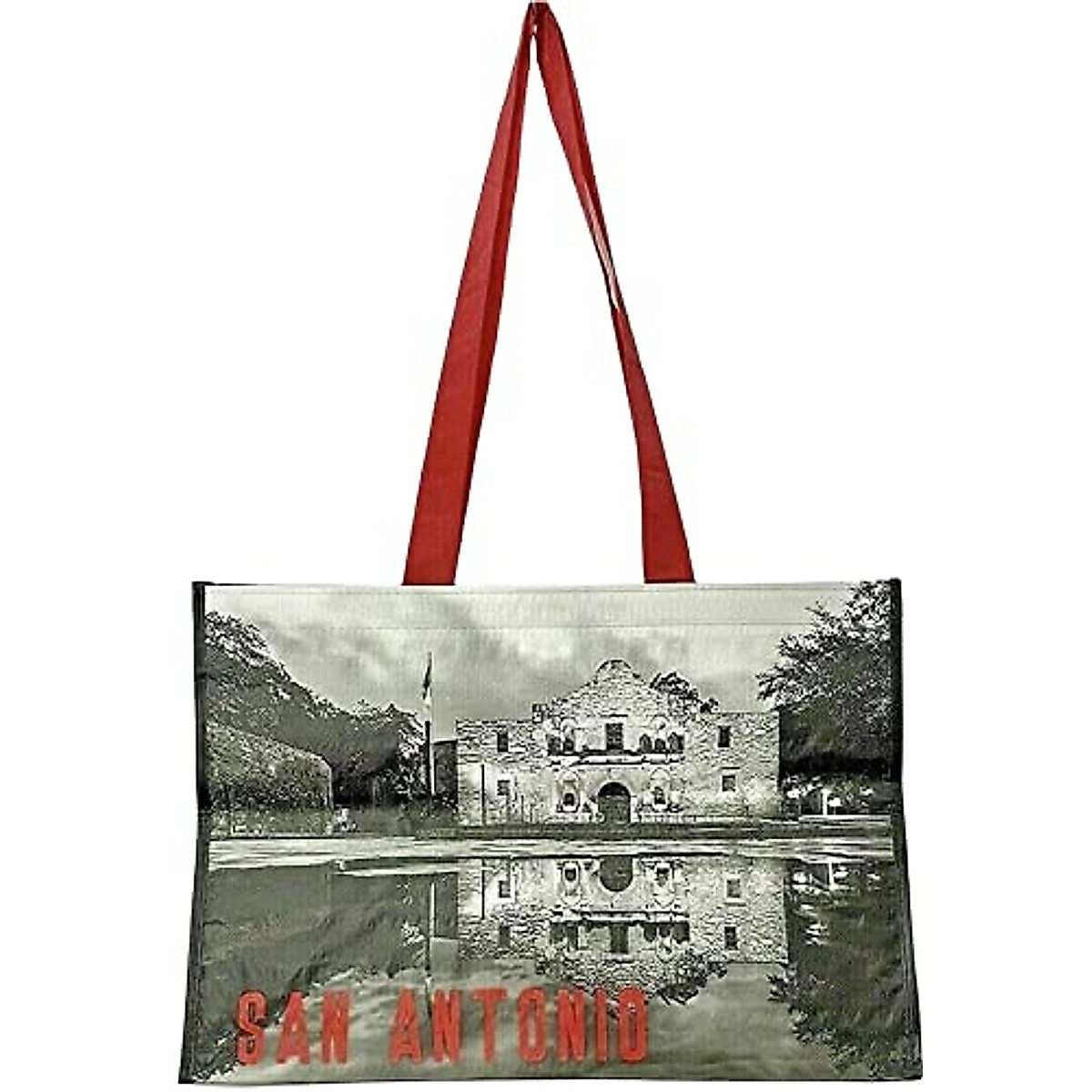 Costco Reusable Grocery Bags - Heavy Duty, Foldable, Click N Stay Technology, Large Shoulder Straps, Bottle Holders Inside (4-Pack), Black