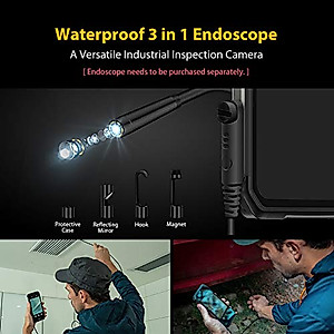 Ulefone Armor 9 Rugged Phones Unlocked, FLIR Thermal Imaging Camera, Endoscoped Supported, Helio P90 8GB + 128GB Android 10, 64MP Camera, 6600mAh, 6.3 inch FHD+ Screen, NFC, OTG, Not Include Endoscope