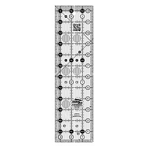 Creative Grids Quilt Ruler 3-1/2in x 12-1/2in - CGR312