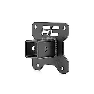Rough Country UTV Receiver Hitch for 2014-2022 Polaris RZR XP 1000 - 93039, Black, 2"