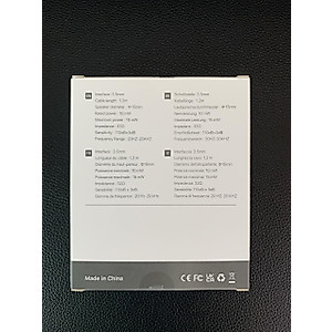 Headphones Wired, In-Ear Wired Earphones Earbuds, Half in Ear Headphones 3.5mm Jack, Wired Headphones with Microphone and Volume Control for iPhone, Samsung, Android, iPad,MP3,Most 3.5mm Audio Devices