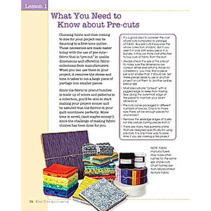 First-Time Quiltmaking, Second Edition, Revised & Expanded: Learning to Quilt in Six Easy Lessons (Landauer) 7 Simple Projects and Easy-to-Follow, Clearly Illustrated Instructions for Beginners