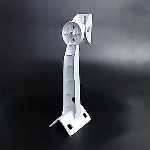 OwlCat Universal Indoor Outdoor Wall Mount CCTV Security Camera Mounting Bracket Pole Mount Right Angle 90 Degree CCTV Surveillance Camera Stand, White, Length: 310mm,Width: 83mm,Height: 107mm, BR360