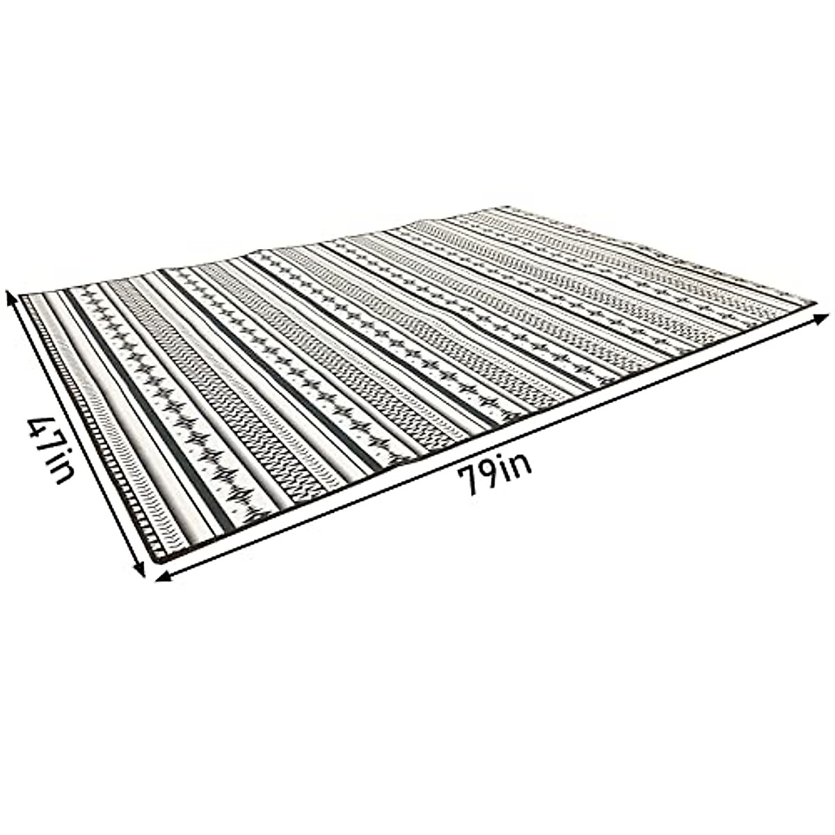 kathson Washable Pee Pads 79"x47" Non-Slip Rabbit Reusable Mat for Floor Pets Playpen Heavy Absorbency Potty Training Pads for Dogs Cats Rabbits Guinea Pigs Ferrets Small Animals