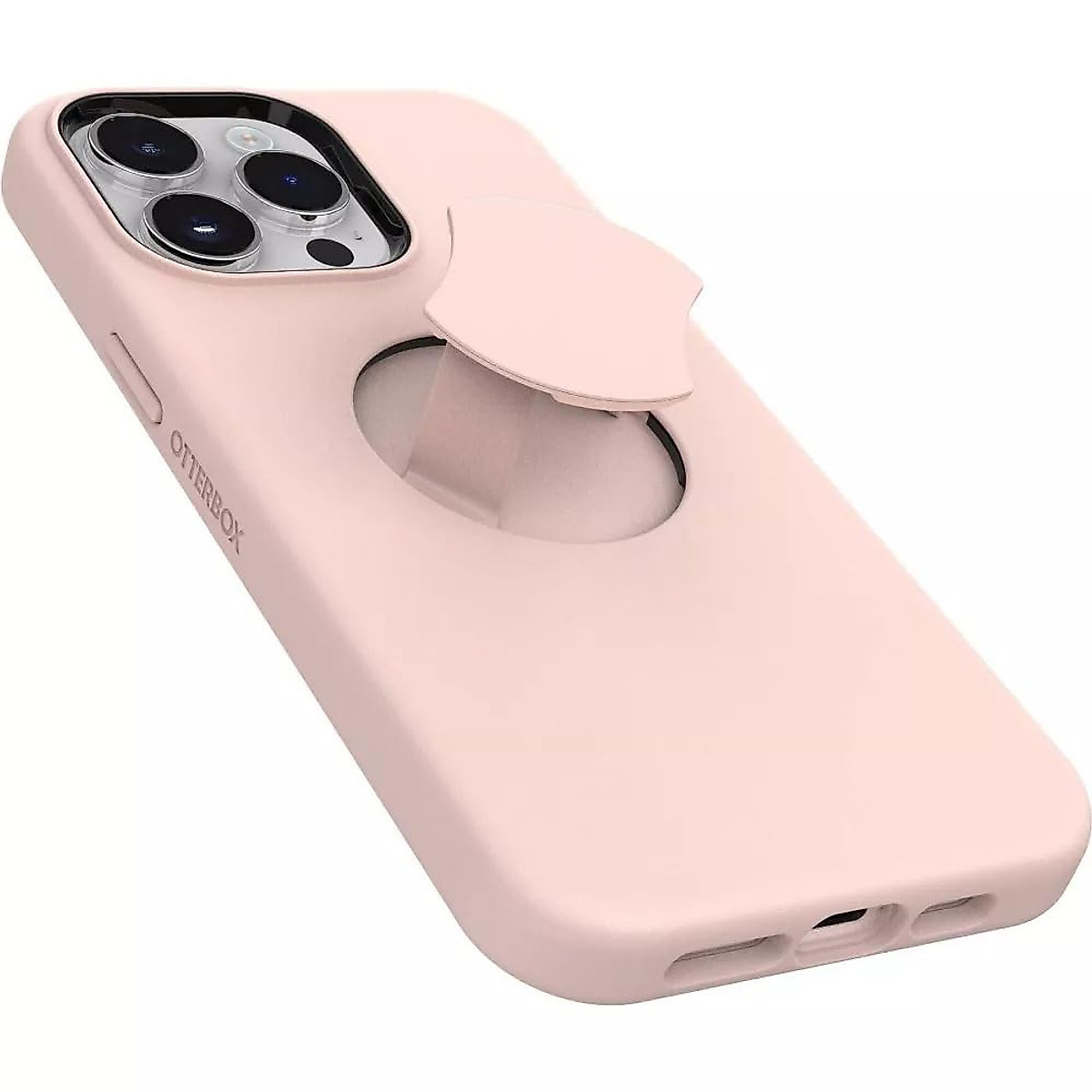 OtterBox iPhone 14 Pro Max OtterGrip Symmetry Series Case - Made ME Blush (Pink), Built-in Grip, Sleek case, Snaps to MagSafe, Raised Edges Protect Camera & Screen