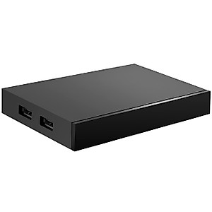 Raxxio MAG540w3 TV Set-Top Box - 4K HDR TV Streaming Device with Amlogic S905Y4 Chipset, 1GB DDR4 RAM, 4GB Flash Memory, Dolby Digital Plus, Linux 4.9, Dual-Band WiFi, USB 2.0, HDMI Cable and Remote