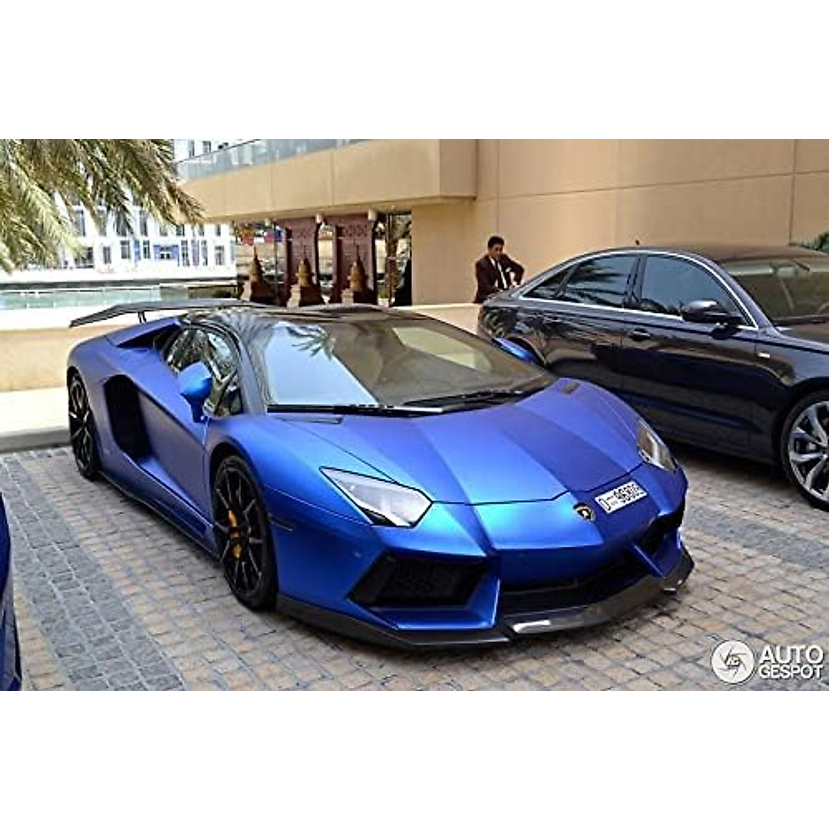 VViViD Blue Satin Chrome Vinyl Wrap Stretch Conform DIY Easy to Use Air-Release Adhesive (1ft x 5ft)