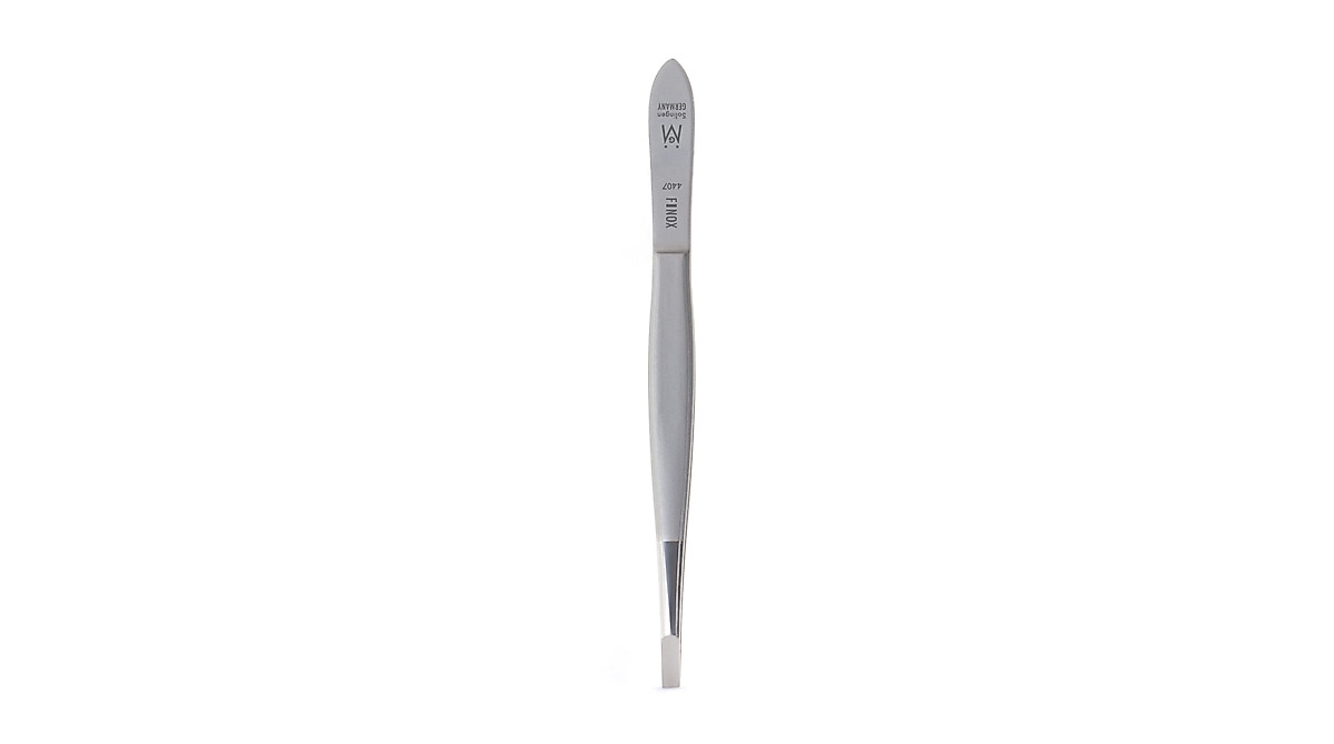 Germanikure Straight Tweezers in Leather Case - Made in Germany