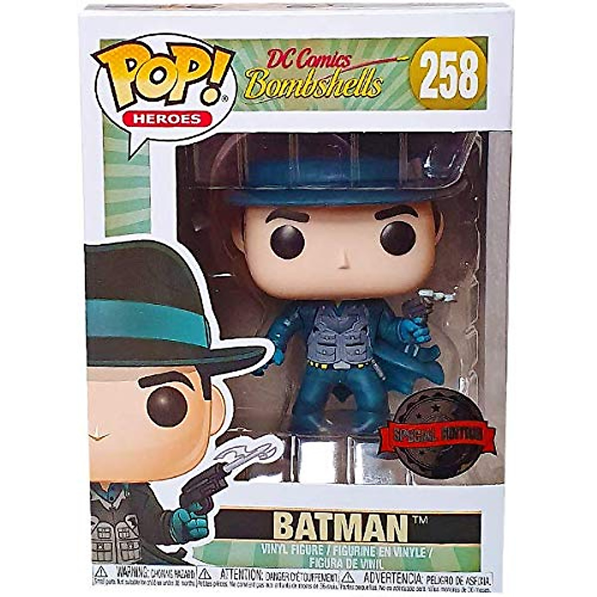 MPreview Pop! Heroes Dc Comics Bombshells #258 Batman Exclusive Vinyl Figure