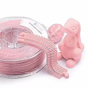 SainSmart TPU 1.75mm 92A Flexible TPU 3D Printer Filament, Dimensional Accuracy +/- 0.04 mm, 1KG Spool, Soft Pink