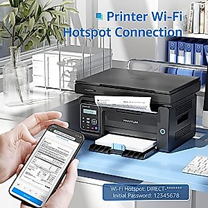 Pantum M6500NW Laser Printer All in One, Black & White Printer with Wireless Printing, Monochrome Laser Printer Print Scan Copy, Speed up to 23 ppm