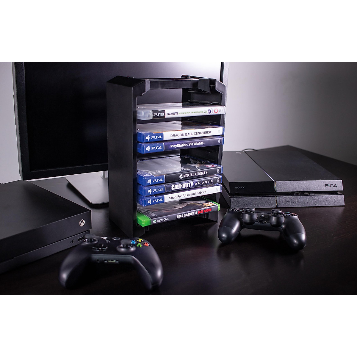 Universal Games and Blu-ray Storage Tower (PS4/PS3/Xbox One)