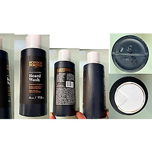 Scotch Porter Beard Kit | Includes Beard Wash, Beard Conditioner, Beard Balm, and Beard Serum | Formulated with Non-Toxic Ingredients, Free of Parabens, Sulfates & Silicones | Vegan