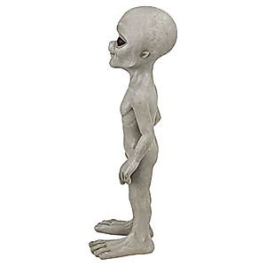 Design Toscano The Out-of-this-World Alien Extra Terrestrial Statue: Small
