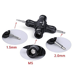 iFlight Aluminum Alloy Quick Release Wrench Tool for FPV Motor M5 Hex Nuts 5inch Prop Nuts Releasing Wrench