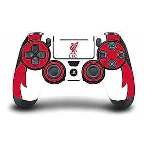 Head Case Designs Officially Licensed Liverpool Football Club Side Details Art Vinyl Sticker Gaming Skin Decal Cover Compatible With Sony PlayStation 4 PS4 DualShock 4 Controller