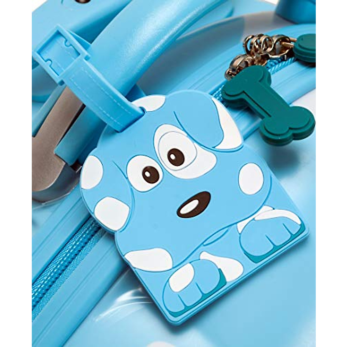 Rockland Jr. Kid's My First Luggage - Hardside Spinner Luggage, Puppy, Carry-On 16-Inch