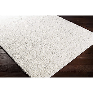 Livabliss Kiana Modern Minimalist Area Rug,5'3" x 7'3", White