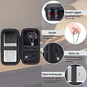 Khanka Hard Travel Case Replacement for Anker 727 Charging Station (GaNPrime 100W), Compact Power Strip, Case Only