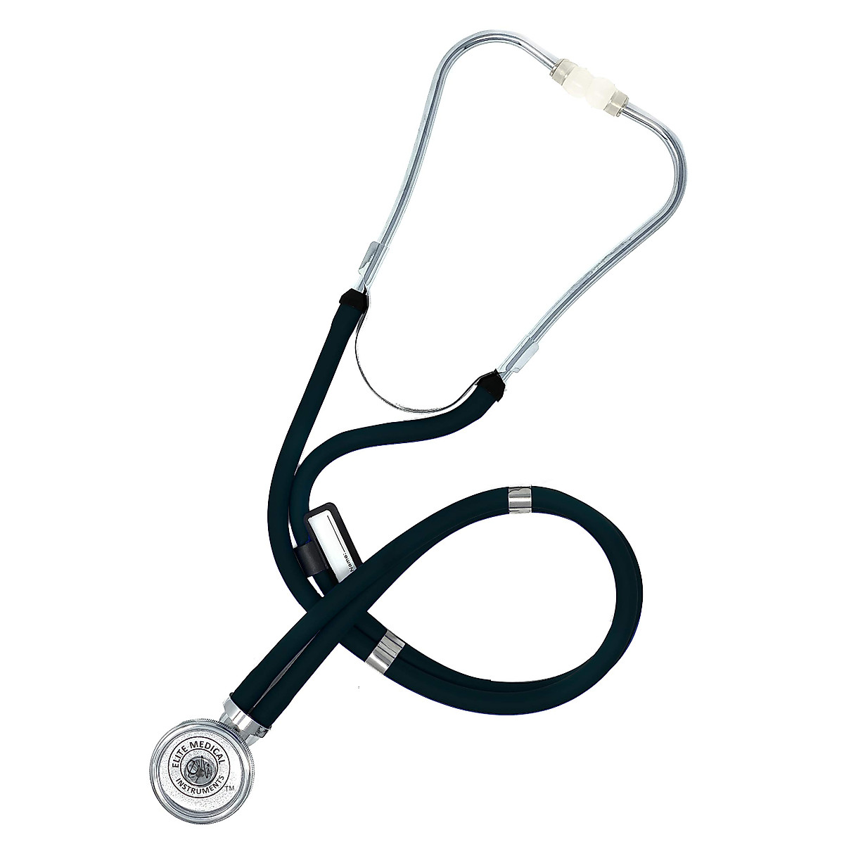 Elite Medical Instruments ESR-112 EMI Sprague Rappaport Dual Head Stethoscope, Black