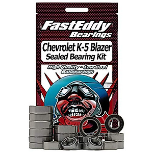 FastEddy Bearings Compatible with Vaterra 1986 K-5 Blazer Ascender Sealed Bearing Kit