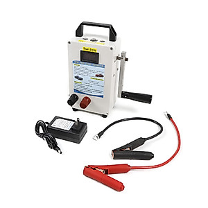 YIYIBYUS Portable Power Station,Hand Crank Generator Portable Power Supply Emergency Charger Outdoor Gear Hiking Travel Camping Emergency 110V 150W (With Vehicle Charging)