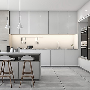 Wesome Lighting 18 Inch F15T8/CW Fluorescent Light Bulbs, Cool White 4100K, T8 15 Watts Fluorescent Bulb Replacement Tube for Counter and Cabinet Fixture, G13 Base - 4 Pack