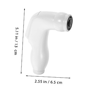 Angoily Abs Shower Head Jet Nozzel Bidet Shower Head Hand Held Shower Heads Commercial Shower Head Bathroom Shower Hand Held Bidet Spray Shower Bidet Small Spray Handheld