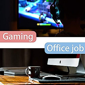 Zen Stone red Water Lily Mouse Pad Non-Slip Rubber Base Mouse Pad for Laptop PC Office Working Travel 12x10 Inch