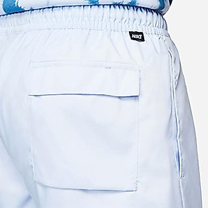 Nike Sportswear Sport Essentials Woven Lined Flow Shorts Mens, Light Marine/White, XX-Large