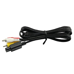 Magic&shell 1PC AV Audio Video Composite Cable Adapter for Nintendo N64 SNES Gamecube GC