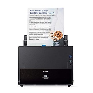Canon ImageFORMULA DR-C225 II Office Document Scanner, Black - 3258C002