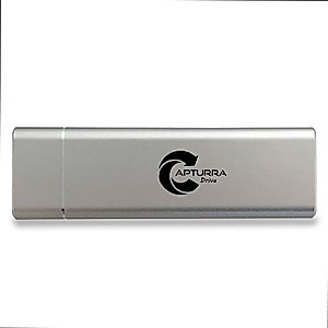 Capturra Drive 128GB External Solid State Drive USB 3.1 with Automated File Backup Software for Windows and Mac