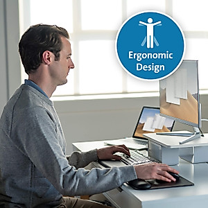 Kensington WarmView Wellness Monitor Stand with Ceramic Heater (K55464NA), Monitor Stand with Heater