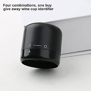 4PCS Wine Stoppers, Reusable Champagne Stoppers，Silicone Wine Stopper, Wine Stoppers for Wine Bottles Bulk, Sivikoze Wine Stoppers for Keep Wine Fresh