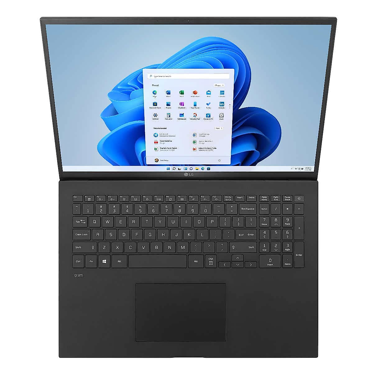 LG Gram 17Z95P-K Laptop 17” IPS WQXGA Intel Evo Platform Core i7-1195G7, 16GB Memory, 512GB M.2 NVMe SSD, Intel Iris Xe Graphics, Wi-Fi 6, Windows 11 Home, Backlit Keyboard, Fingerprint ID, Black